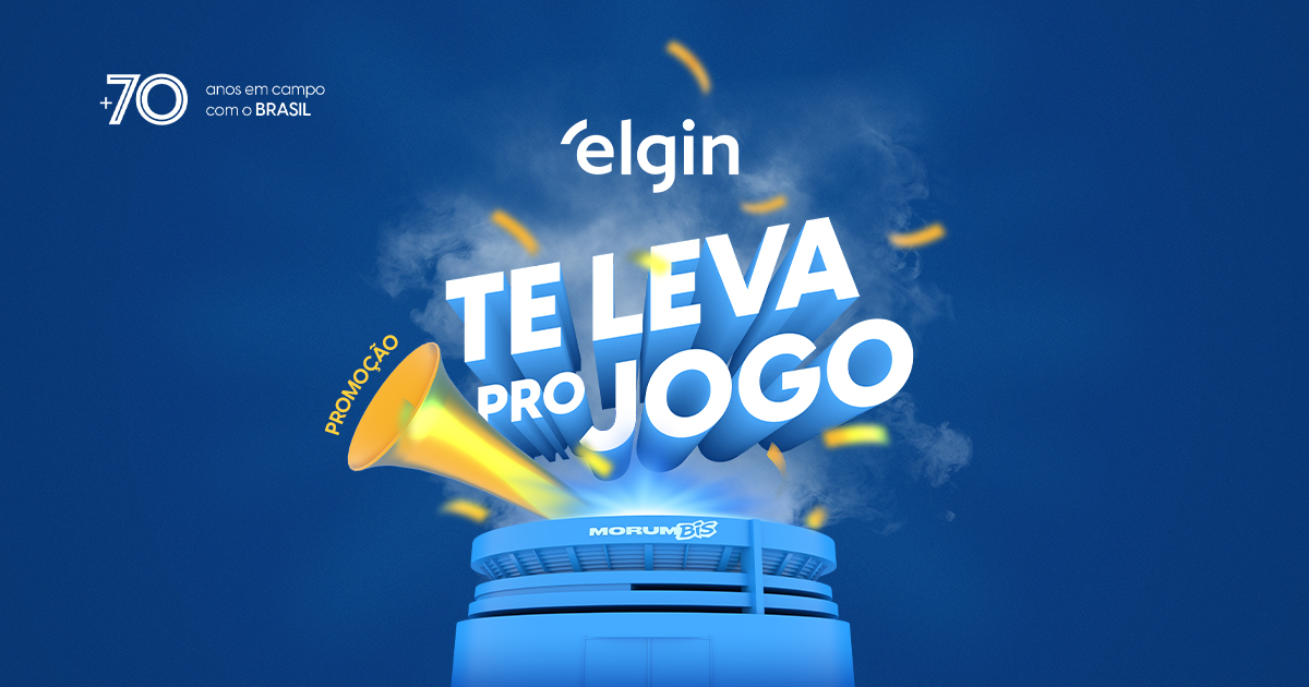 Promoção Elgin te leva pro jogo